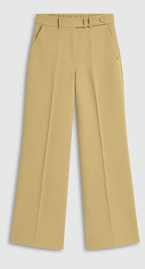 JOSH V Hose JESSIE wide leg mustard yellow - Villa Rosenrausch