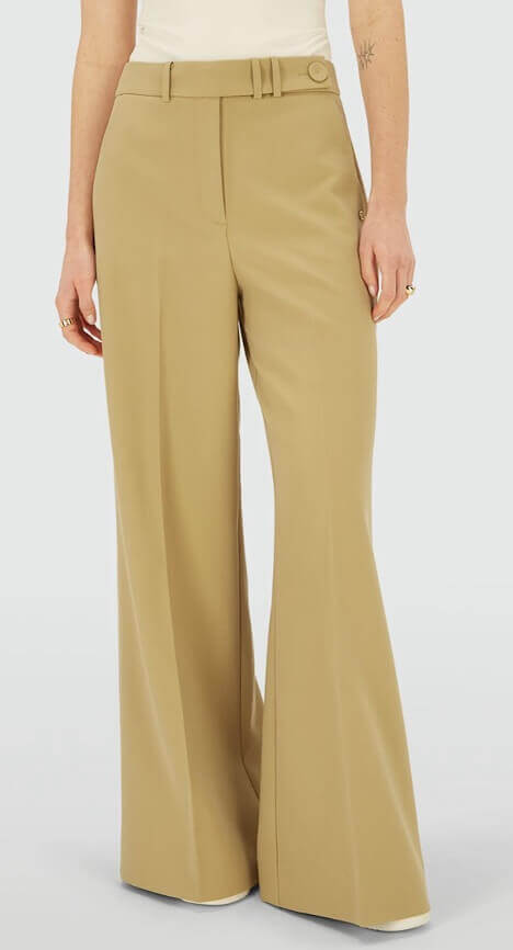 JOSH V Hose JESSIE wide leg mustard yellow - Villa Rosenrausch